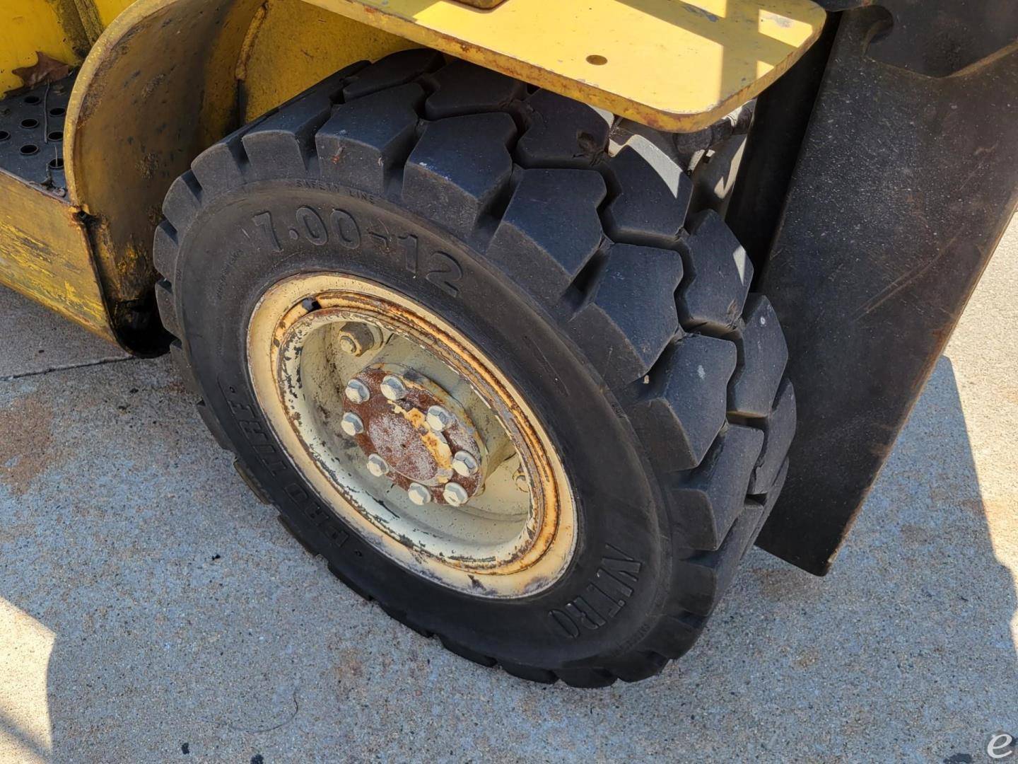 2018 LP Gas Yale GLP050MX Pneumatic Tire 4 Wheel Sit Down