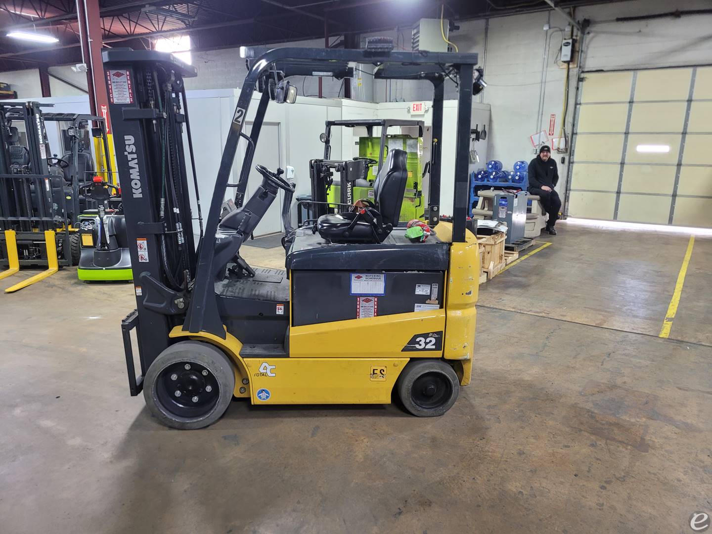 2018 Electric Komatsu Forklifts FB32SHU-6 - 123Forklift