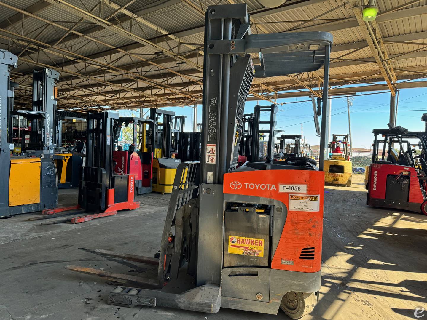 2012 Electric Toyota Reach Trucks 8BRU18 - 123Forklift