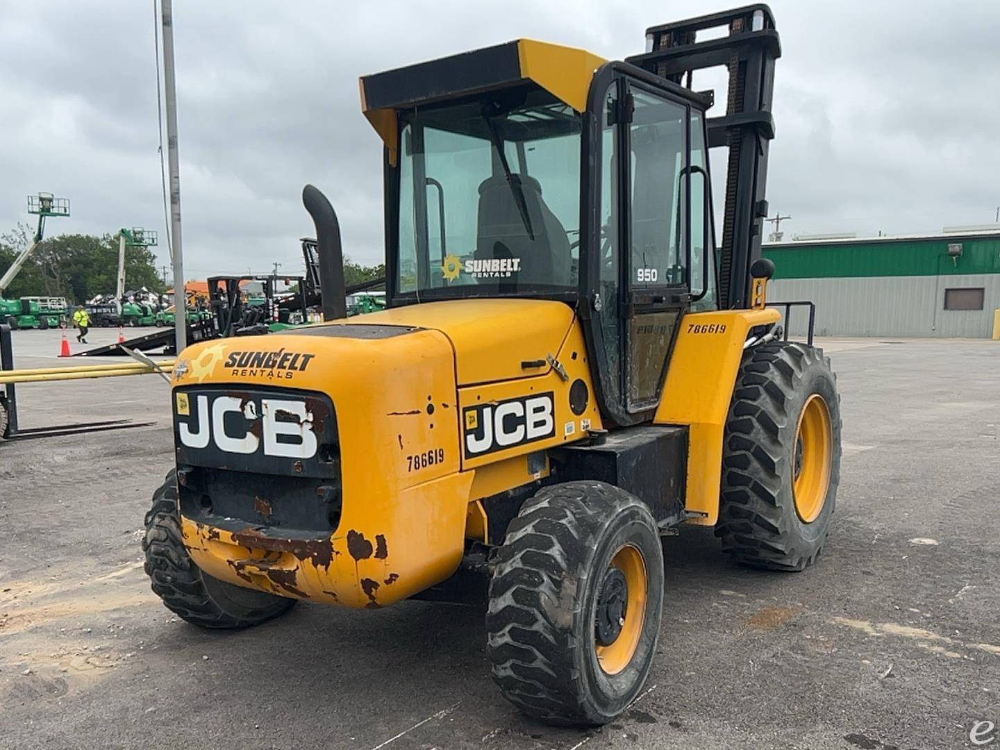 2015 Diesel JCB 950 Rough Terrain (Vertical Mast)