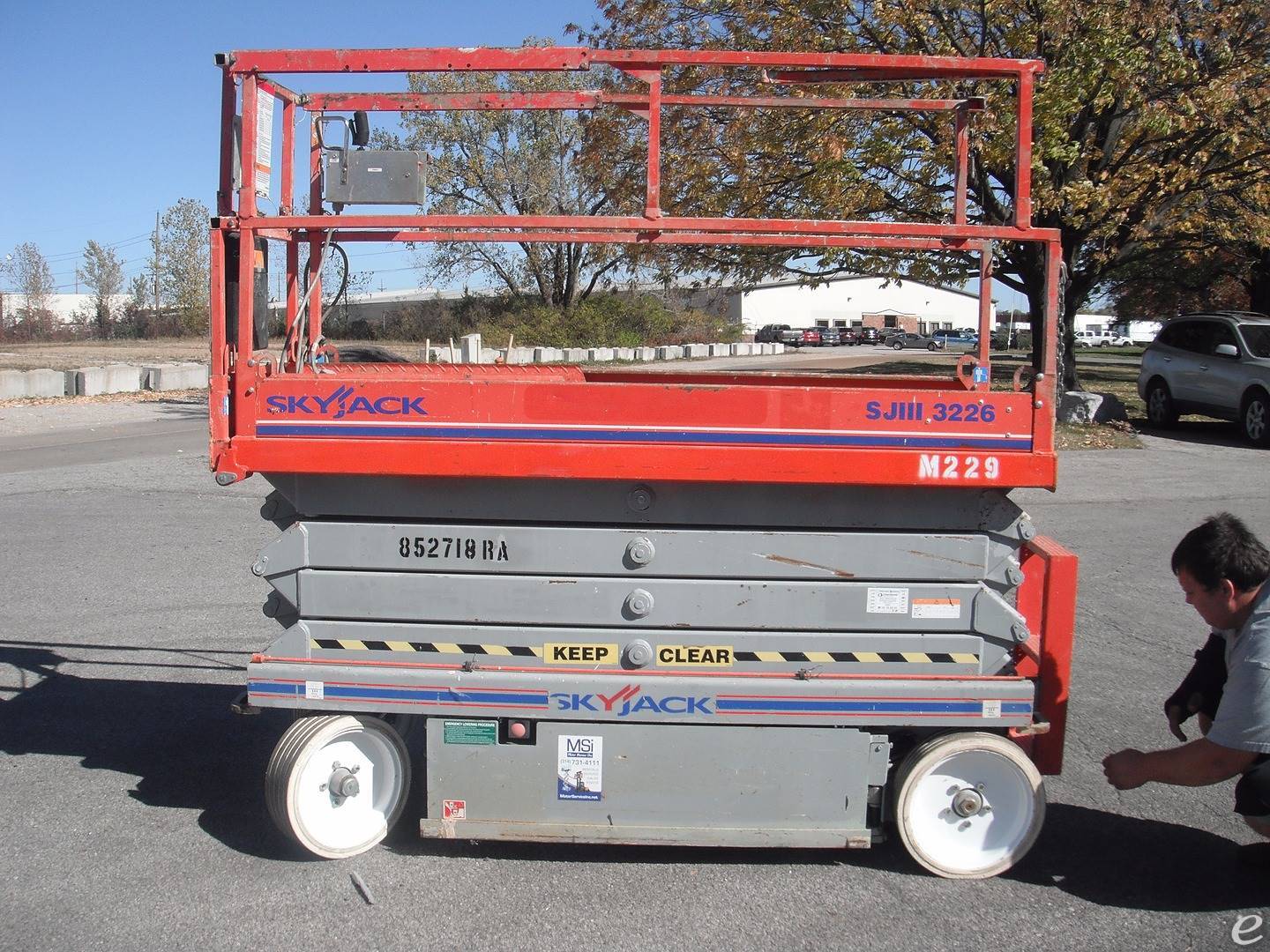 2013 Electric Skyjack Scissor Lifts SJ3226 - 123Forklift