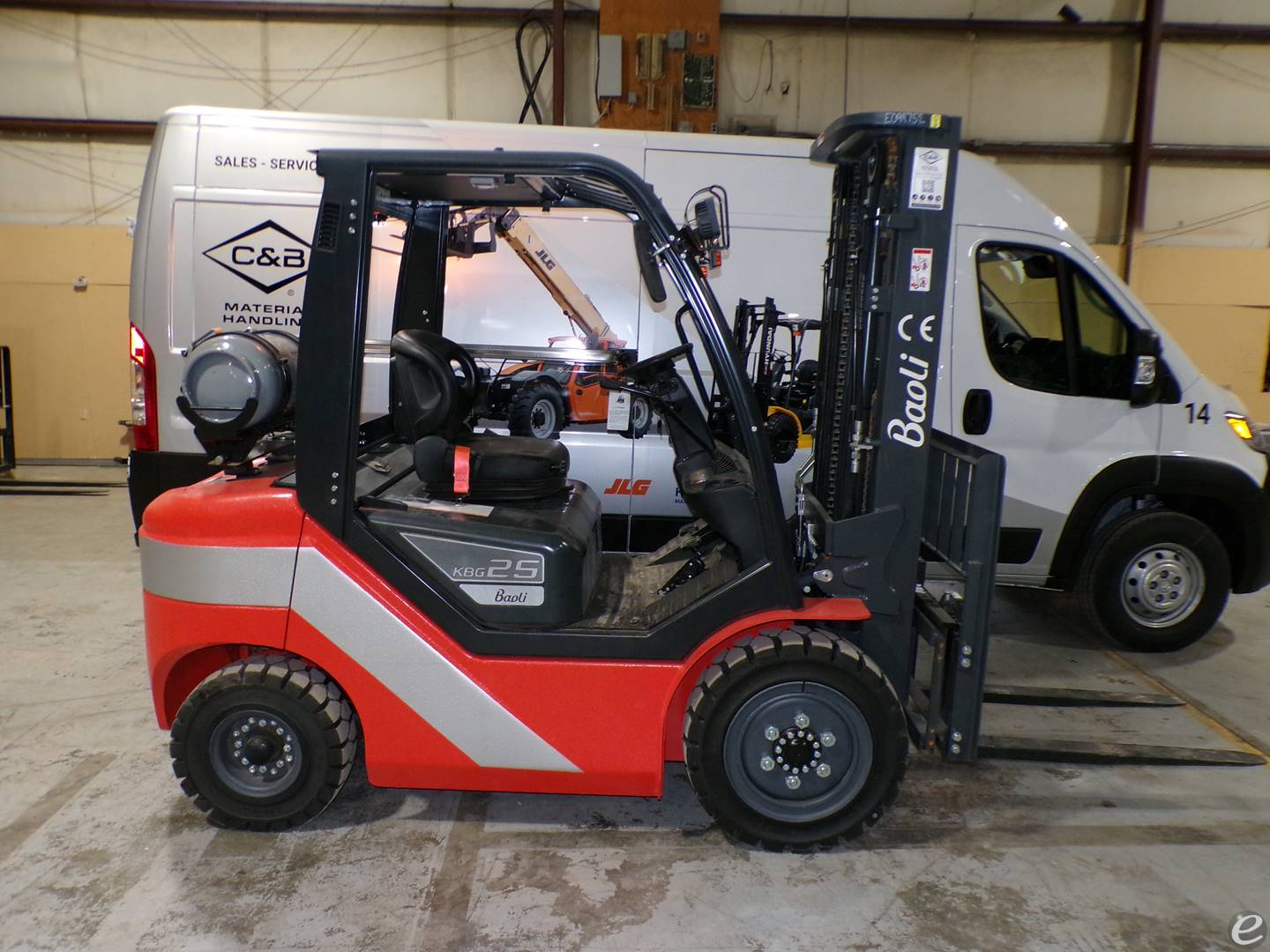 2024 LP Gas Baoli KBG25 Pneumatic Tire 4 Wheel Sit Down