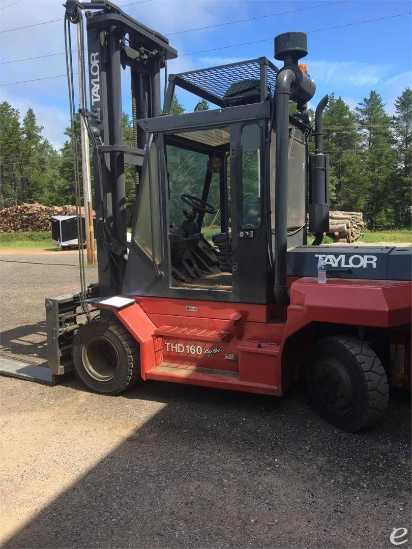 2007 Diesel Taylor THD160 Pneumatic Tire 4 Wheel Sit Down