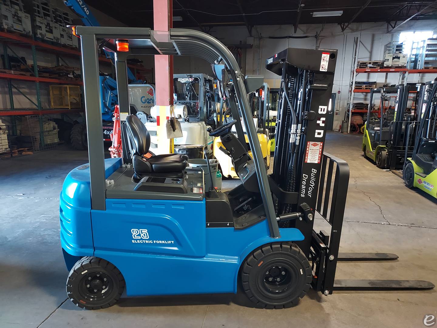 2022 Electric BYD Forklifts ECB25 - 123Forklift