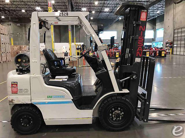 2018 LP Gas Nissan PF50LP Pneumatic Tire 4 Wheel Sit Down