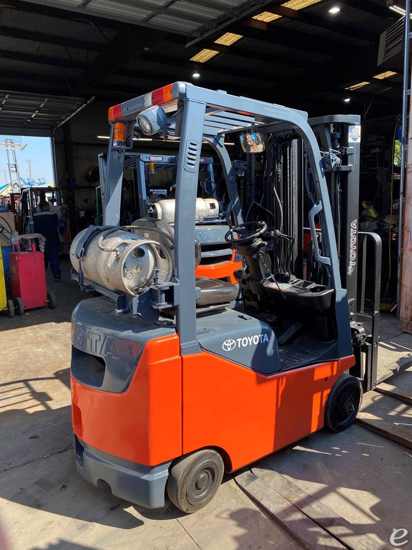 2017 LP Gas Toyota Forklifts 8FGCU15 - 123Forklift