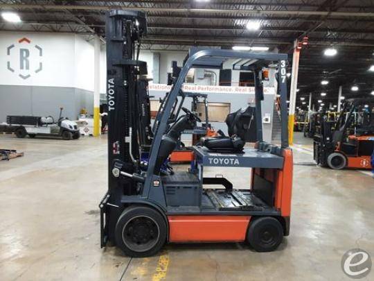 2018 Electric Toyota 8FBCU32 Cushion Tire 4 Wheel Sit Down (Indoor ...