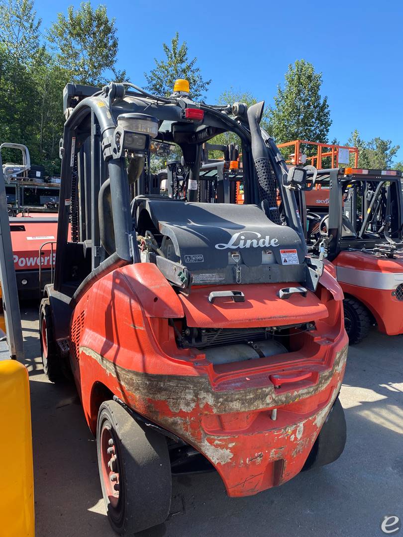 2018 LP Gas Linde H50T Pneumatic Tire 4 Wheel Sit Down