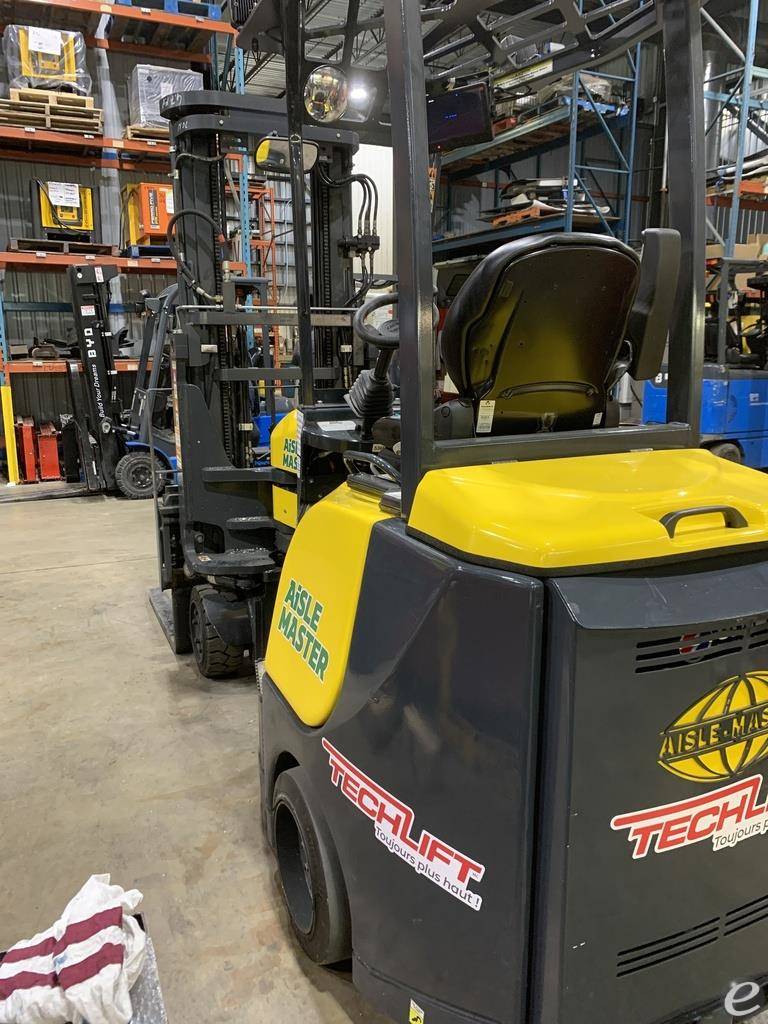 2019 Electric Aisle-Master Pneumatic Tire 4 Wheel Sit Down | Eliftruck