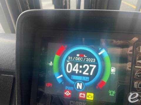 2023 LP Gas Clark S25 Pneumatic Tire 4 Wheel Sit Down