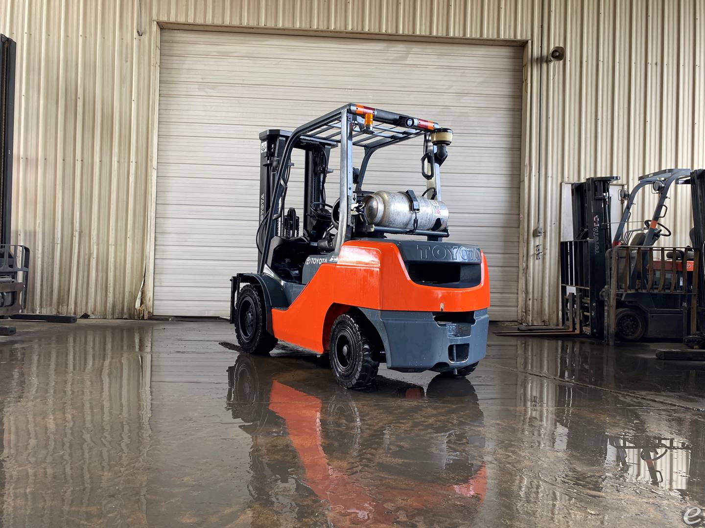 2009 LP Gas Toyota 8FGU30 Pneumatic Tire 4 Wheel Sit Down