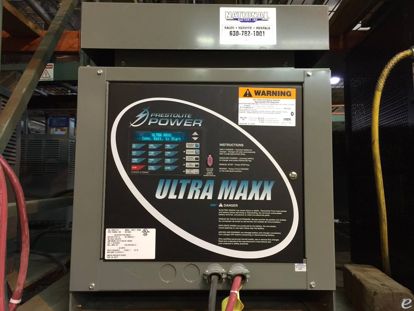 2011 Ametek Prestolite Power Battery and Chargers | Eliftruck