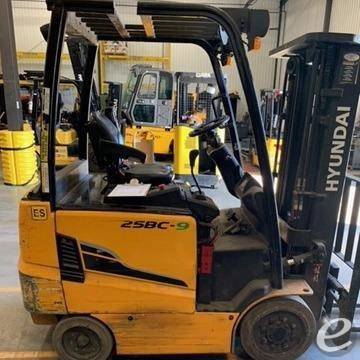 2018 Electric Hyundai 25BC-9 Electric 4 Wheel Sit Down