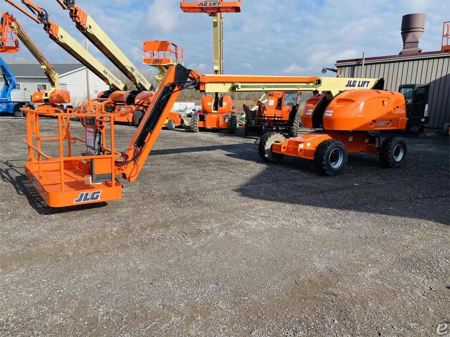 2013 Diesel JLG 460SJ Telescopic Boom