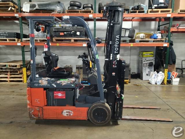 2019 Electric Toyota 8FBE15U Electric 3 Wheel Sit Down