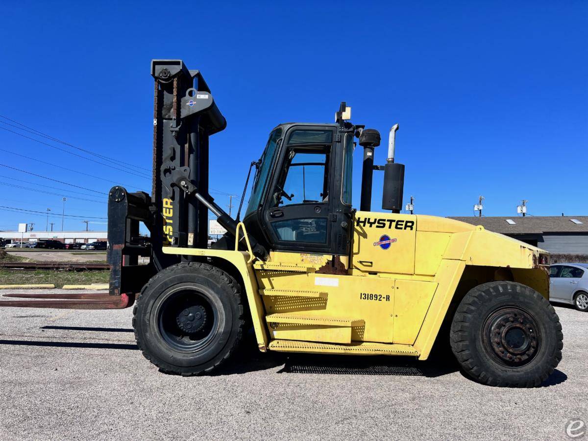 2008 Diesel Hyster H450D Pneumatic Tire 4 Wheel Sit Down