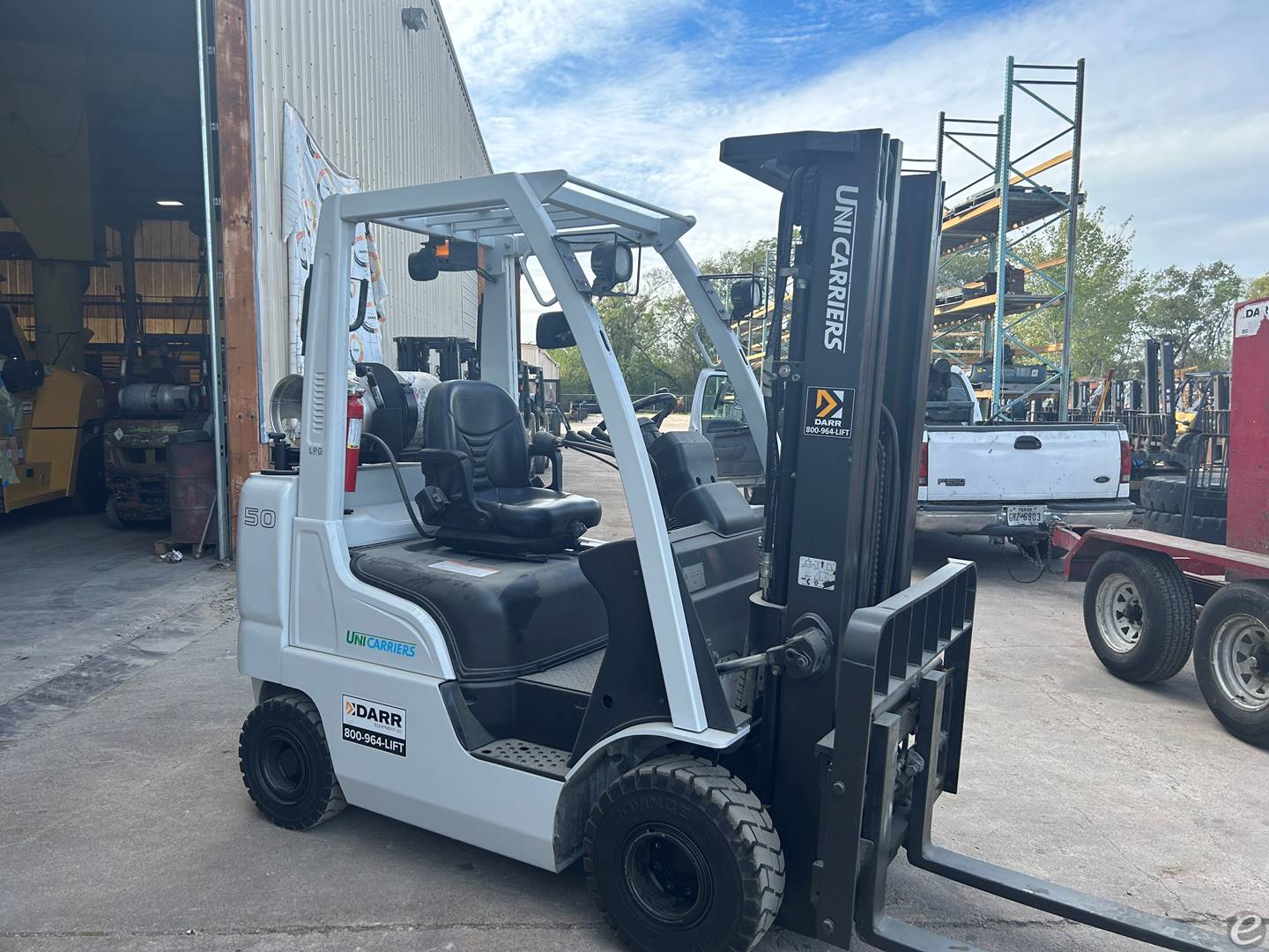 2018 LP Gas Nissan Sit Down Rider MAP1F2A25LV / AF50LP - 123Forklift