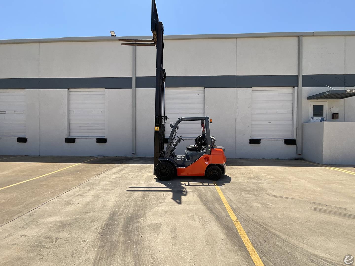 2016 Dual Fuel Toyota Sit Down Rider 8FGU25 - 123Forklift