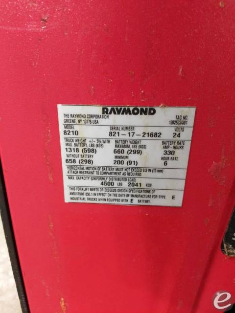 2017 Electric Raymond 8210 Electric Walkie Pallet Jack