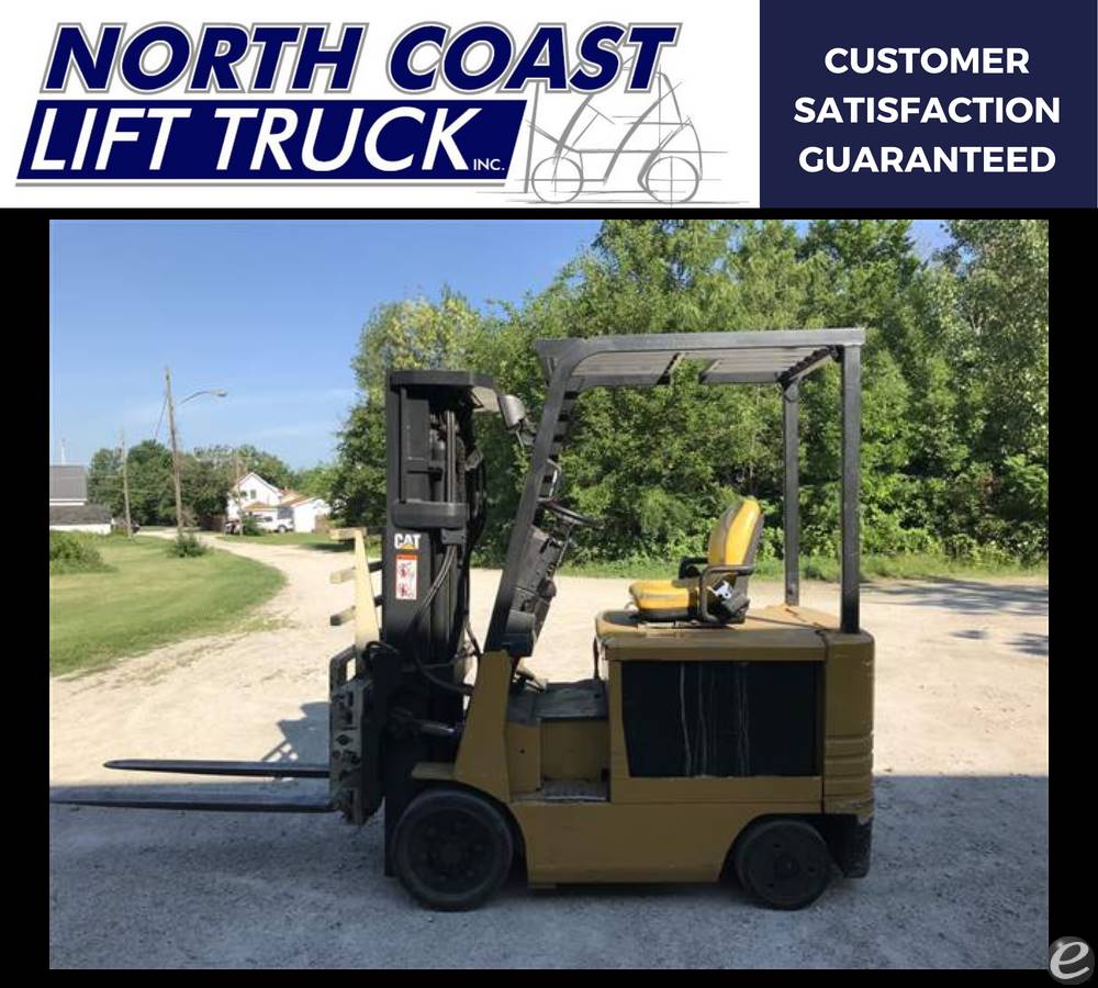 2000 Electric Cat 2EC25 Electric 4 Wheel Sit Down