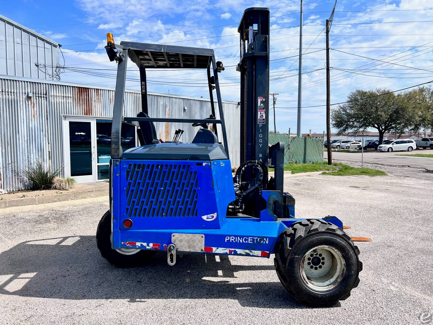 2016 Diesel Princeton PB55 Truck Mounted Forklift (Sod Loaders)