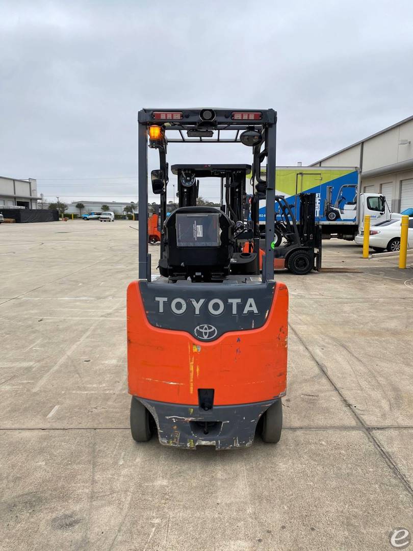 2015 Electric Toyota 8FBCHU25 Electric 4 Wheel Sit Down