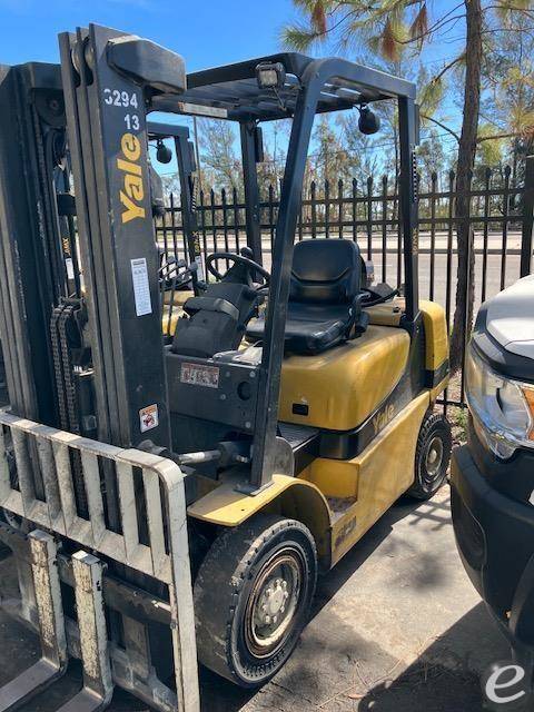 2018 Yale GLP050MX Pneumatic Tire 4 Wheel Sit Down
