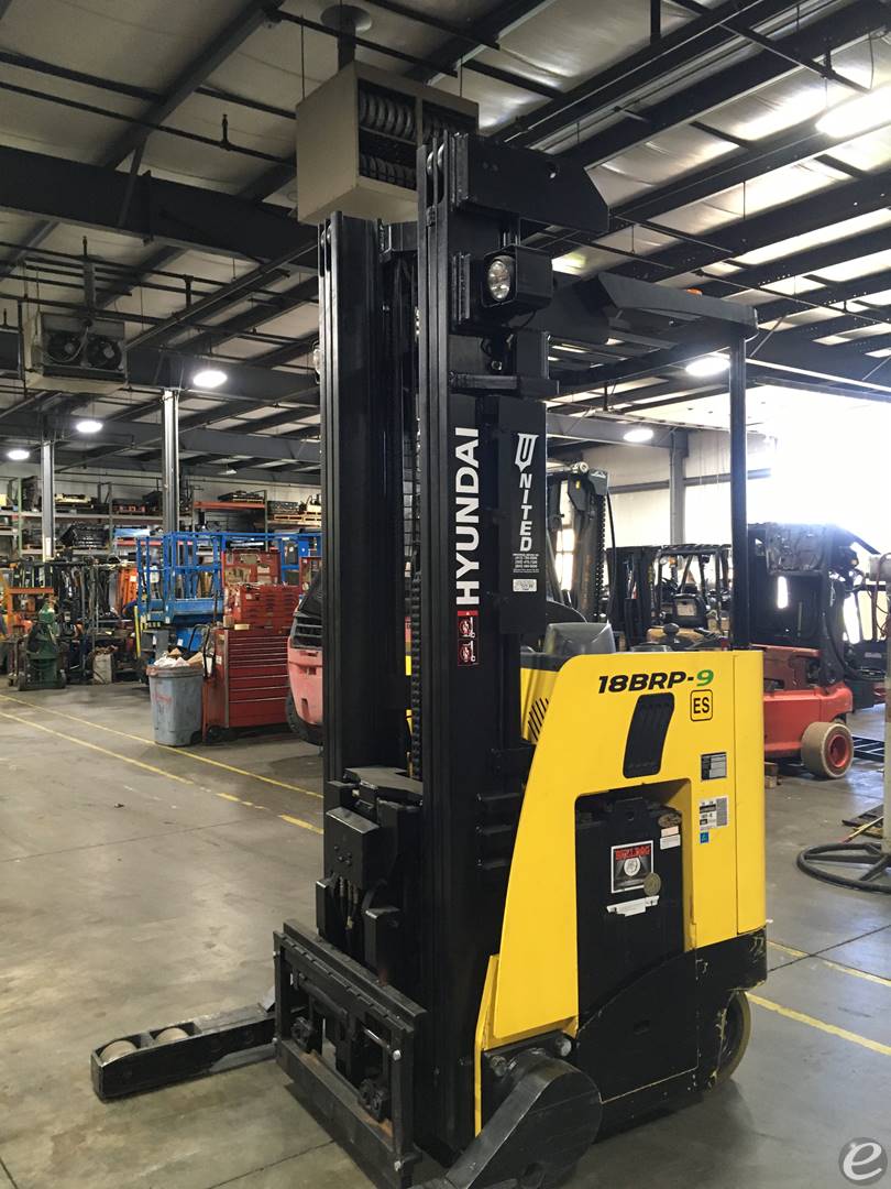 2021 Electric Hyundai 18BRP-9 Electric Narrow Aisle Single Reach