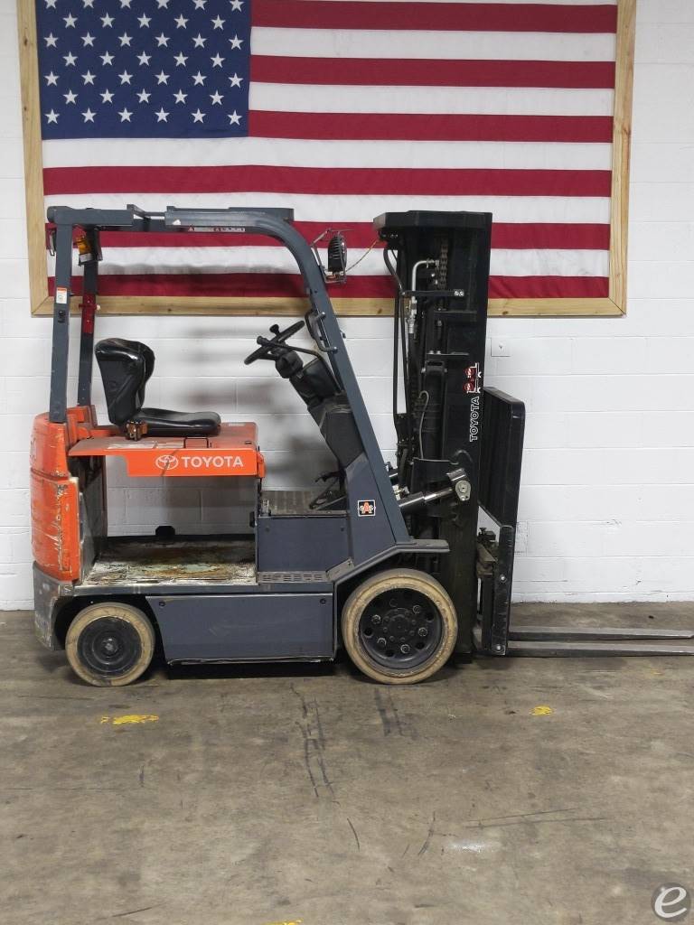 2008 Electric Toyota 7FBCU25 Electric 4 Wheel Sit Down