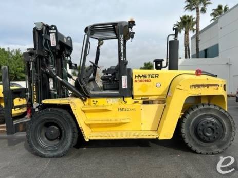 2012 Diesel Hyster H300HD Pneumatic Tire 4 Wheel Sit Down