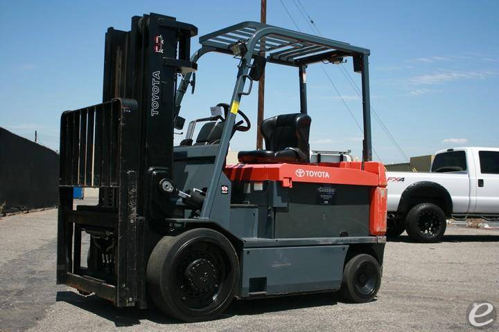 2017 Electric Toyota 7FBCU55 Electric 4 Wheel Sit Down