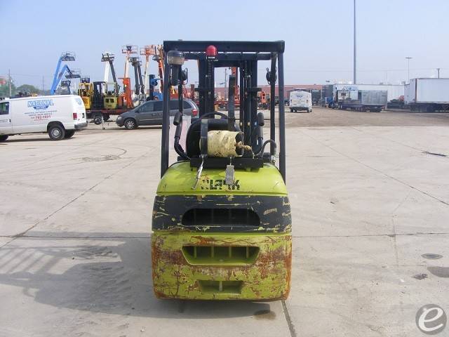 2009 LP Gas Clark C30C Cushion Tire 4 Wheel Sit Down (Indoor Warehouse)