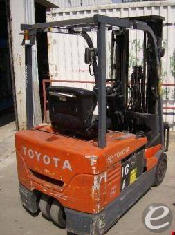2008 Electric Toyota 7FBEU18 Electric 4 Wheel Sit Down