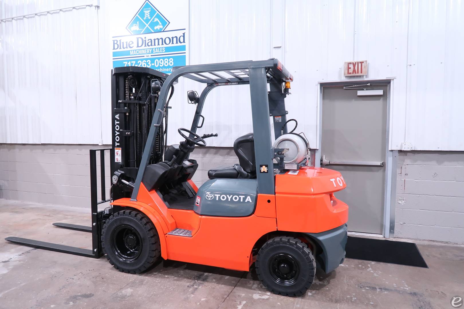 2006 Dual Fuel Toyota Sit Down Rider 7FGU25 - 123Forklift