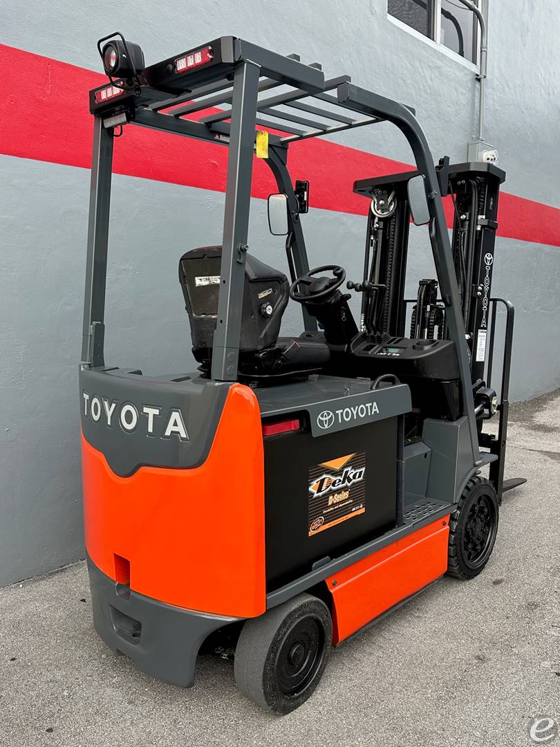 2017 Electric Toyota 8FBCHU25 Electric 4 Wheel Sit Down