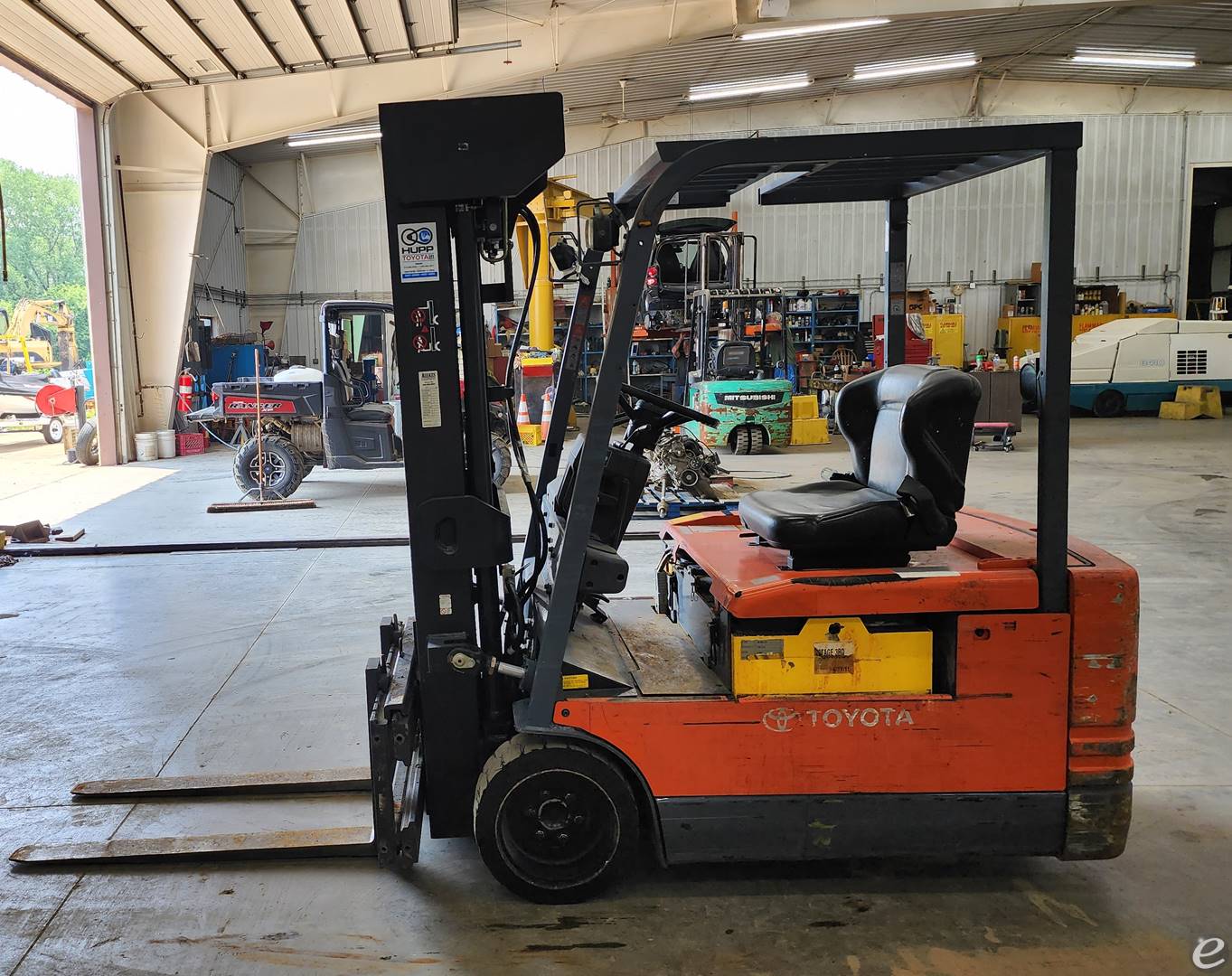 Electric Toyota 5FBE18 Electric 3 Wheel Sit Down