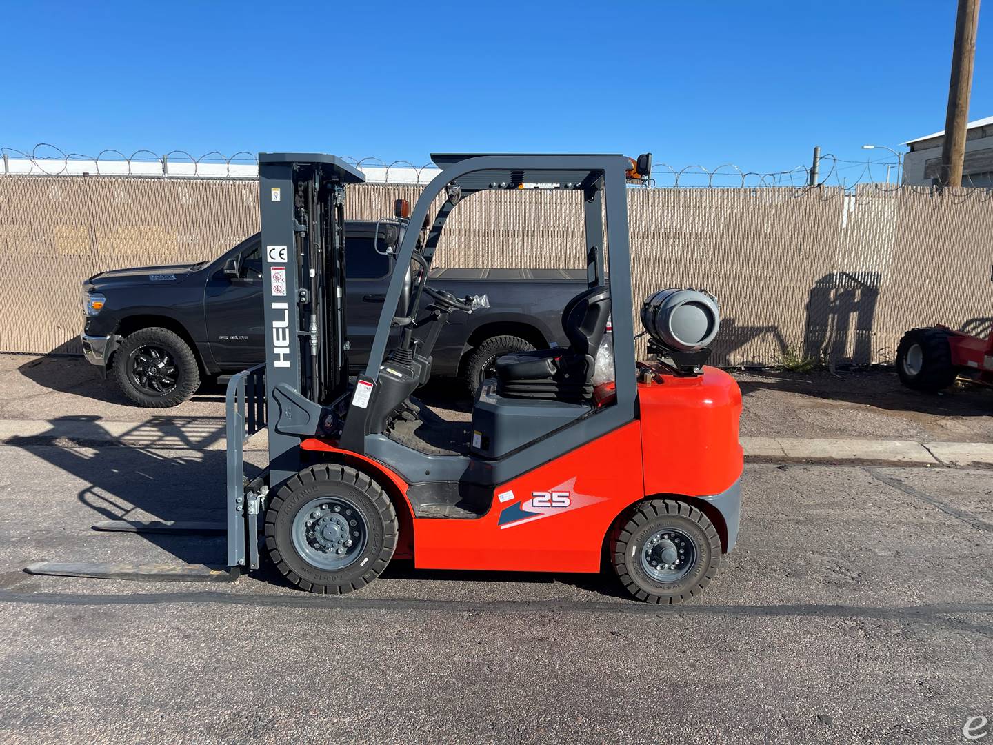 2022 LP Gas Heli CPYD25-M1H Pneumatic Tire 4 Wheel Sit Down