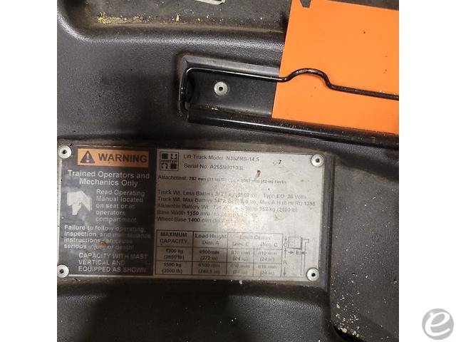 2013 Electric Hyster Reach Trucks N35ZRS - 123Forklift