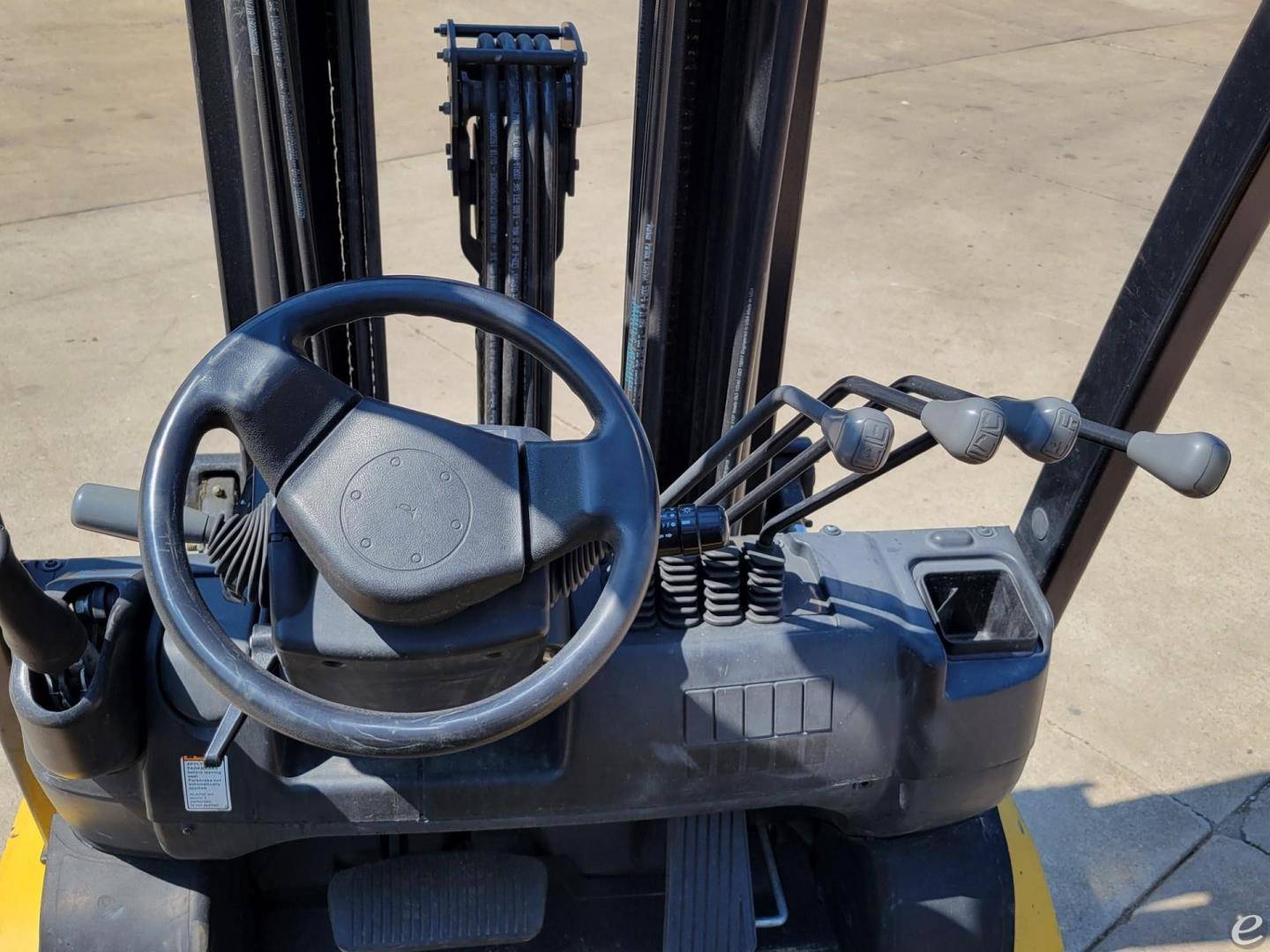 2018 LP Gas Yale GLP050MX Pneumatic Tire 4 Wheel Sit Down