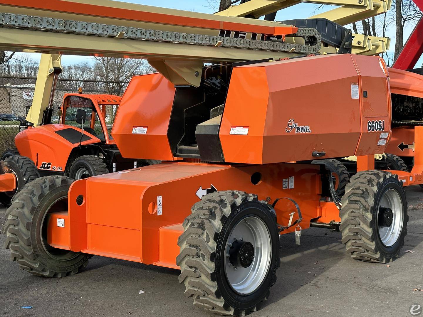 2016 Dual Fuel JLG 660SJ Telescopic Boom