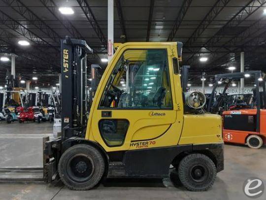 2020 LP Gas Hyster H70FT Pneumatic Tire 4 Wheel Sit Down