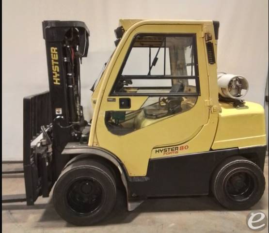 2010 LP Gas Hyster H80FT Pneumatic Tire 4 Wheel Sit Down
