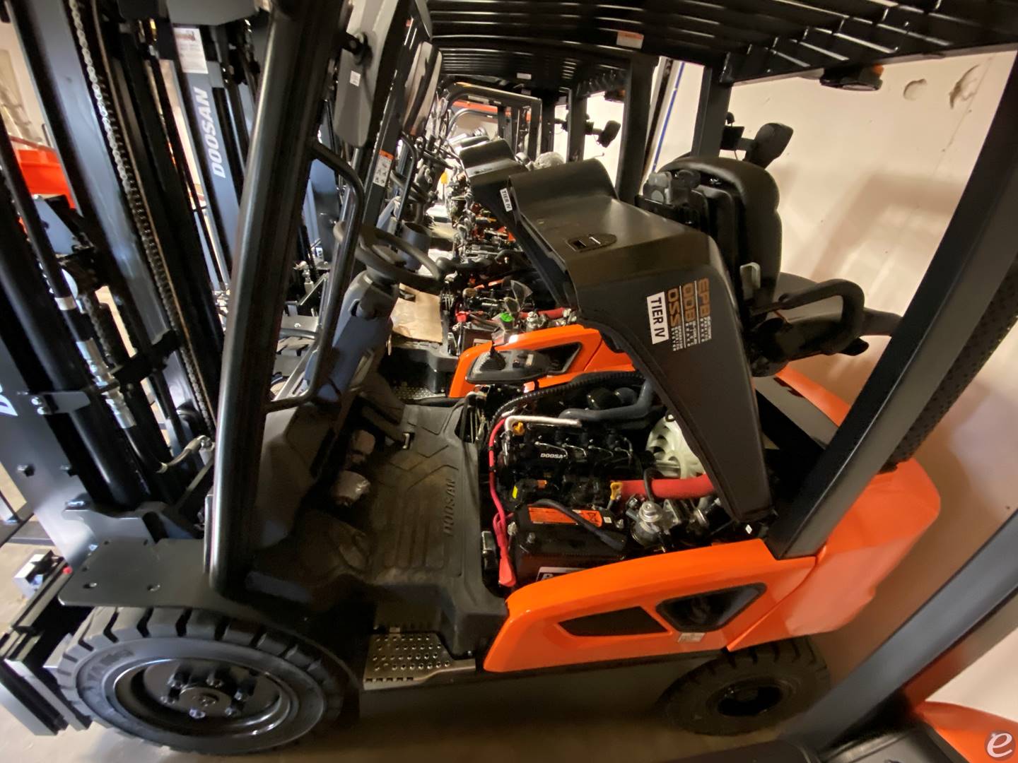 2023 Diesel Doosan Pneumatic Tire 4 Wheel Sit Down | Eliftruck