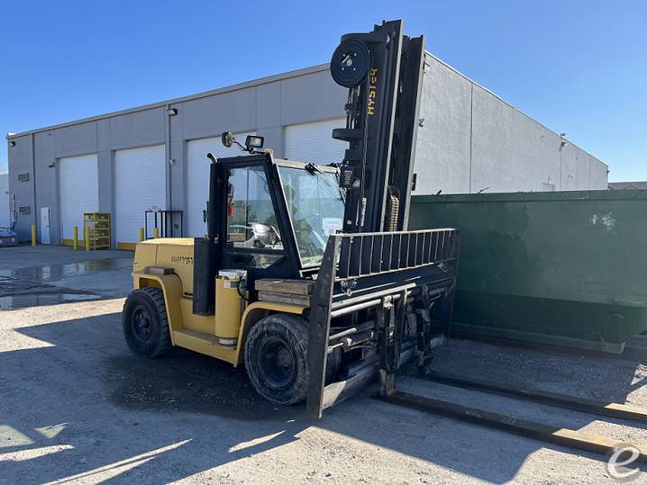 2007 LP Gas Hyster Pneumatic Tire 4 Wheel Sit Down | Eliftruck