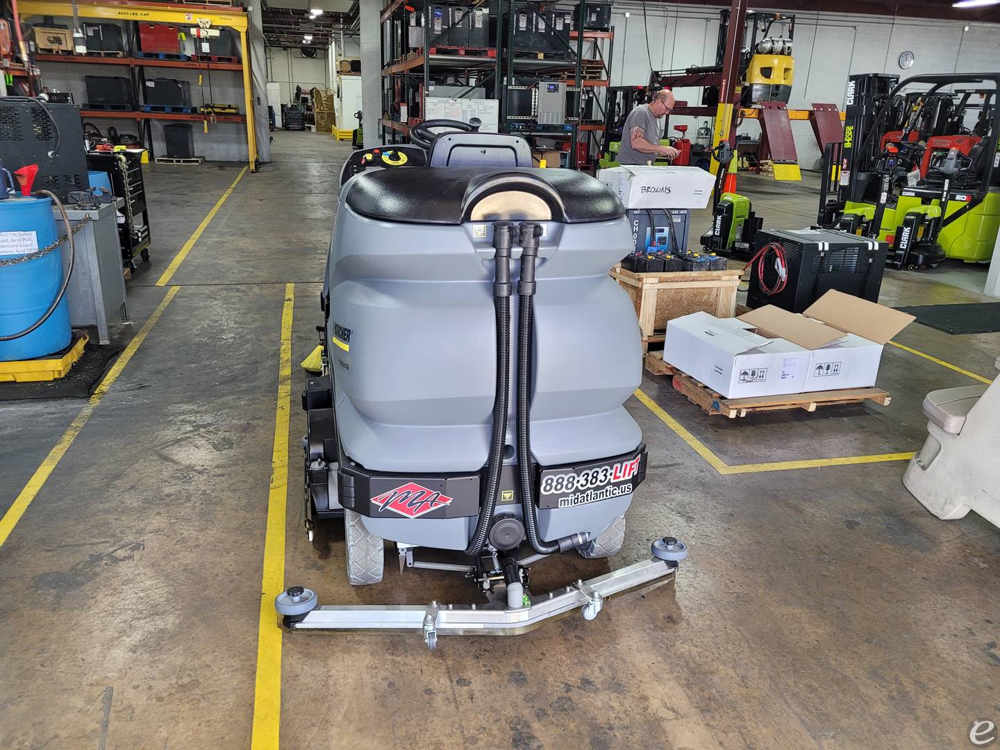 2022 Electric Karcher Rider Sweeper/Scrubbers | Eliftruck