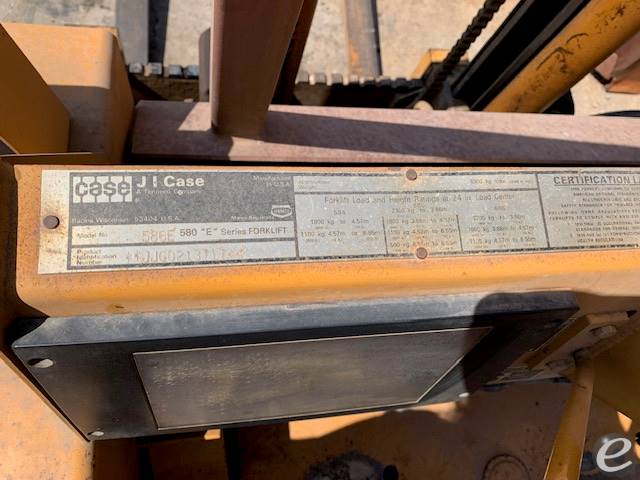 1995 Diesel Case 586E Rough Terrain (Vertical Mast)