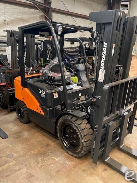 2023 LP Gas Doosan G30E-7 Pneumatic Tire 4 Wheel Sit Down