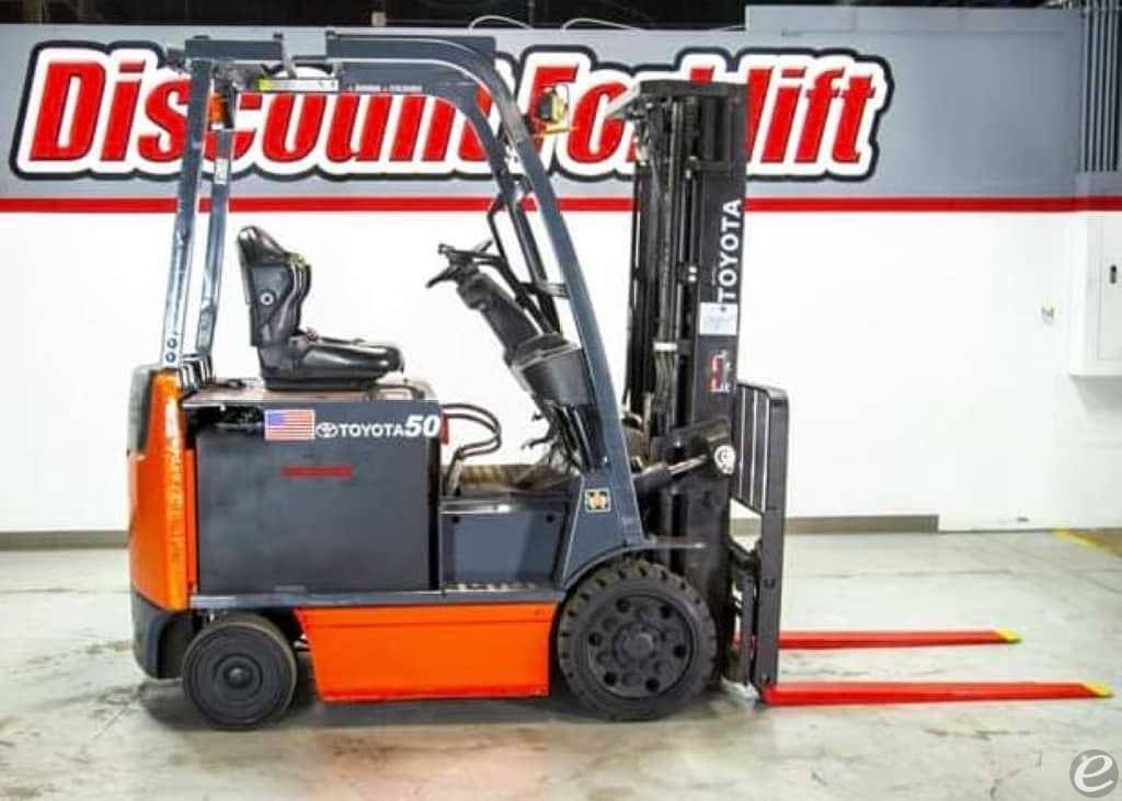2007 Electric Toyota Sit Down Rider 7FBCHU25 - 123Forklift