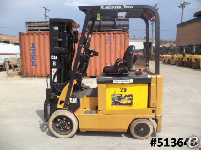 2009 Electric Cat Electric 4 Wheel Sit Down | Eliftruck