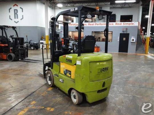 2016 Electric Clark Sit Down Rider ECX30 - 123Forklift